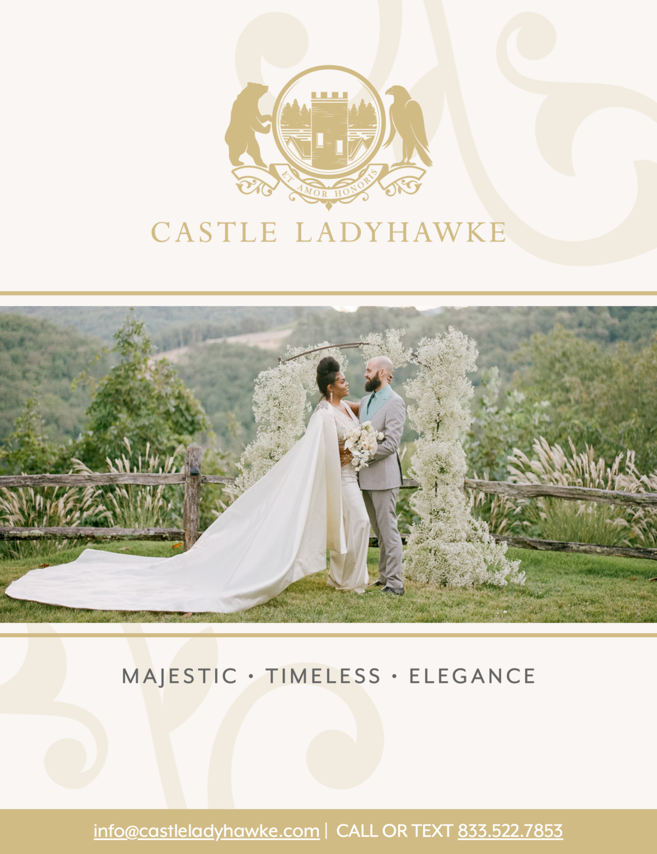 Custom Wedding Package - Castle Ladyhawke